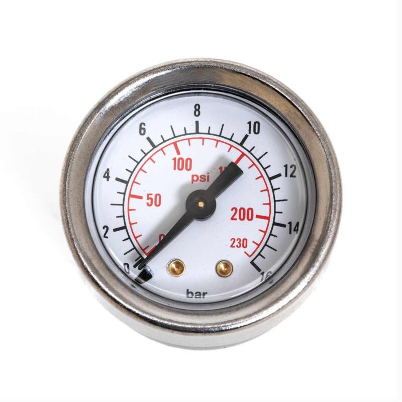 RANCILIO PUMP MANOMETER ø 40 mm 0-16 BAR / 0-230 psi – ITALPARTS coffee