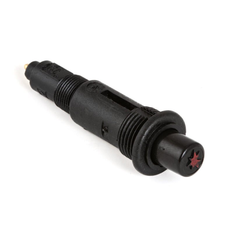 BLACK ROUND IGNITER ø 25,5 mm – WITH SIDE OUTLET – ITALPARTS coffee