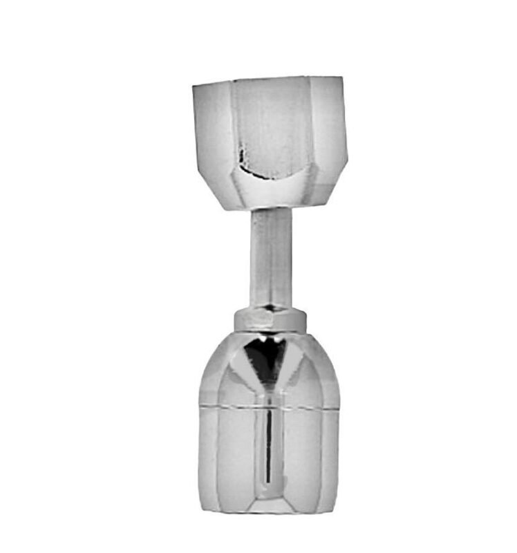 HOT WATER CHROME STEM AND 3/8 NUT CHROME NSF, LONG -WITHOUT PIPE ...